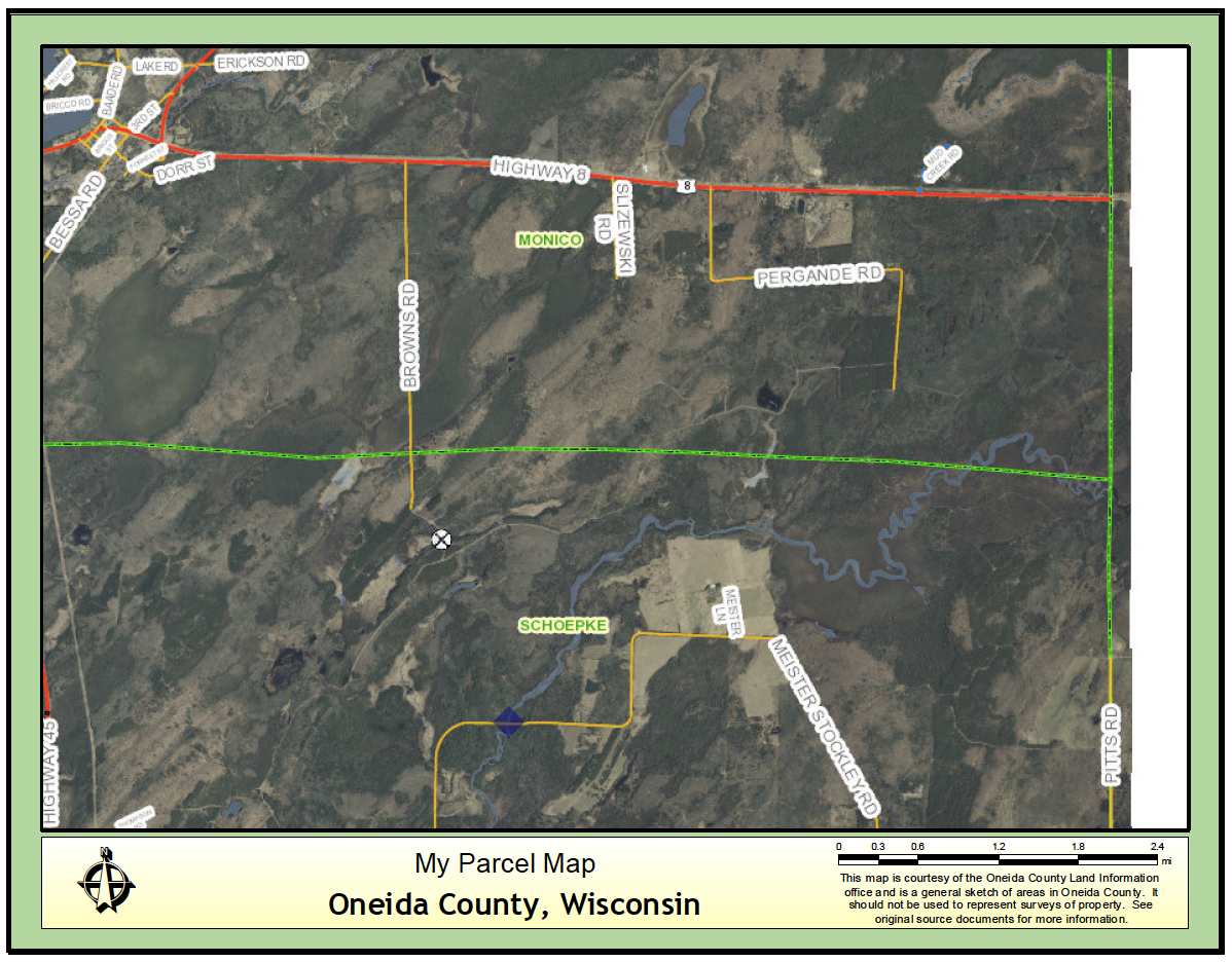 Map of the Mineral Exploration Sites on the Wolf River | WOLF RIVER ...